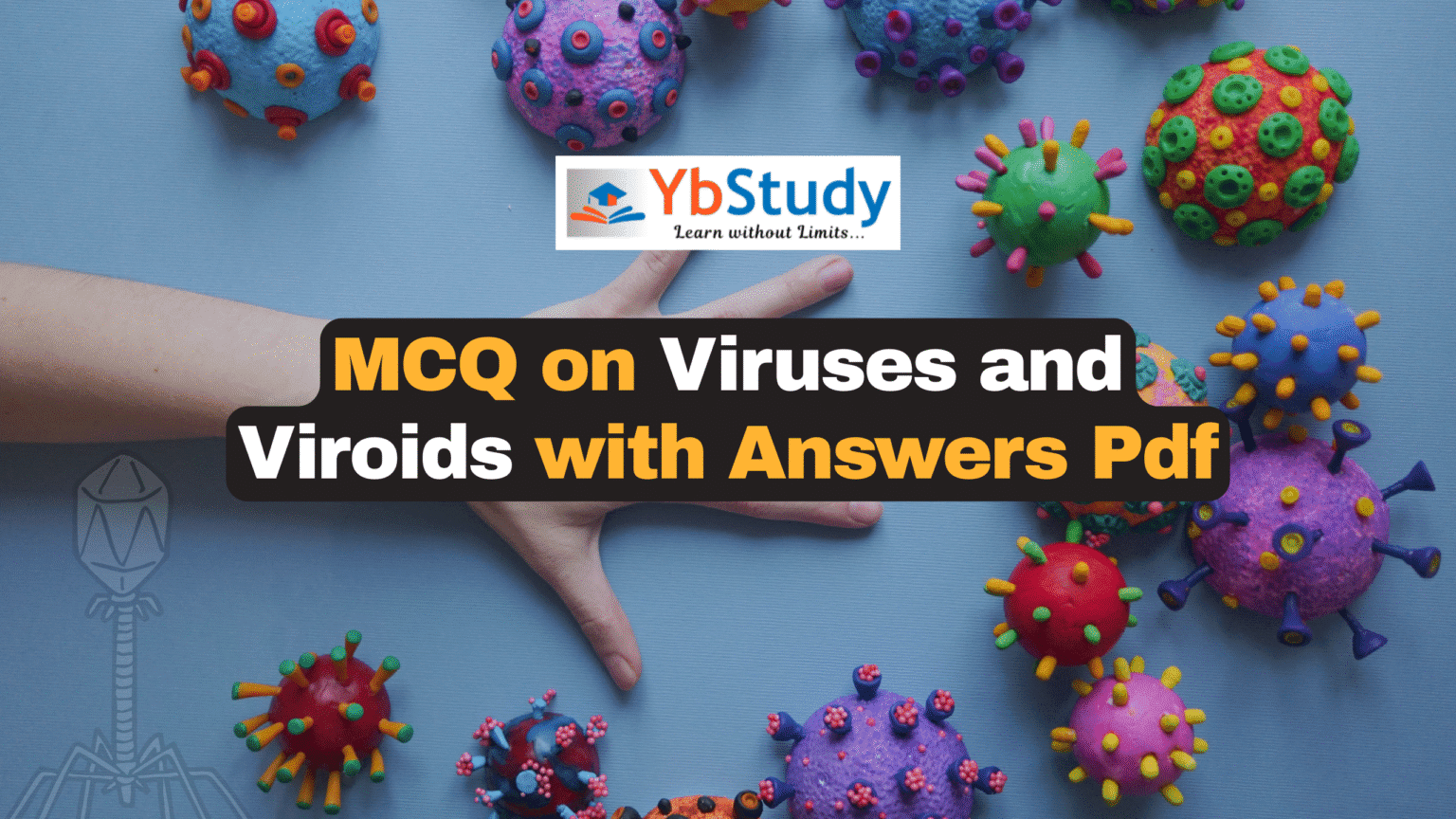 MCQ on Viruses and Viroids with Answers PDF (Class11, 12) | Free Download