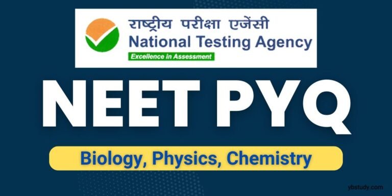 NEET pyq Biology Chapter wise Pdf Download Free - 2024